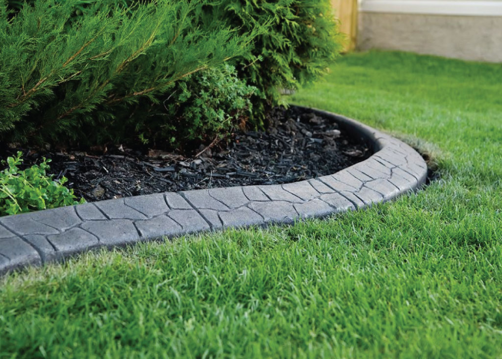 19 Faux Stone Garden Border Edging Ideas You Should Look | SharonSable