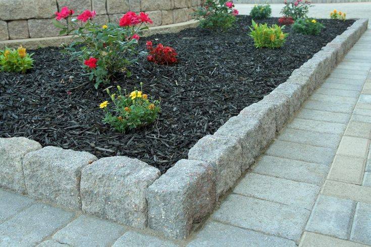 20 Fake Stone Garden Edging Ideas You Must Look | SharonSable
