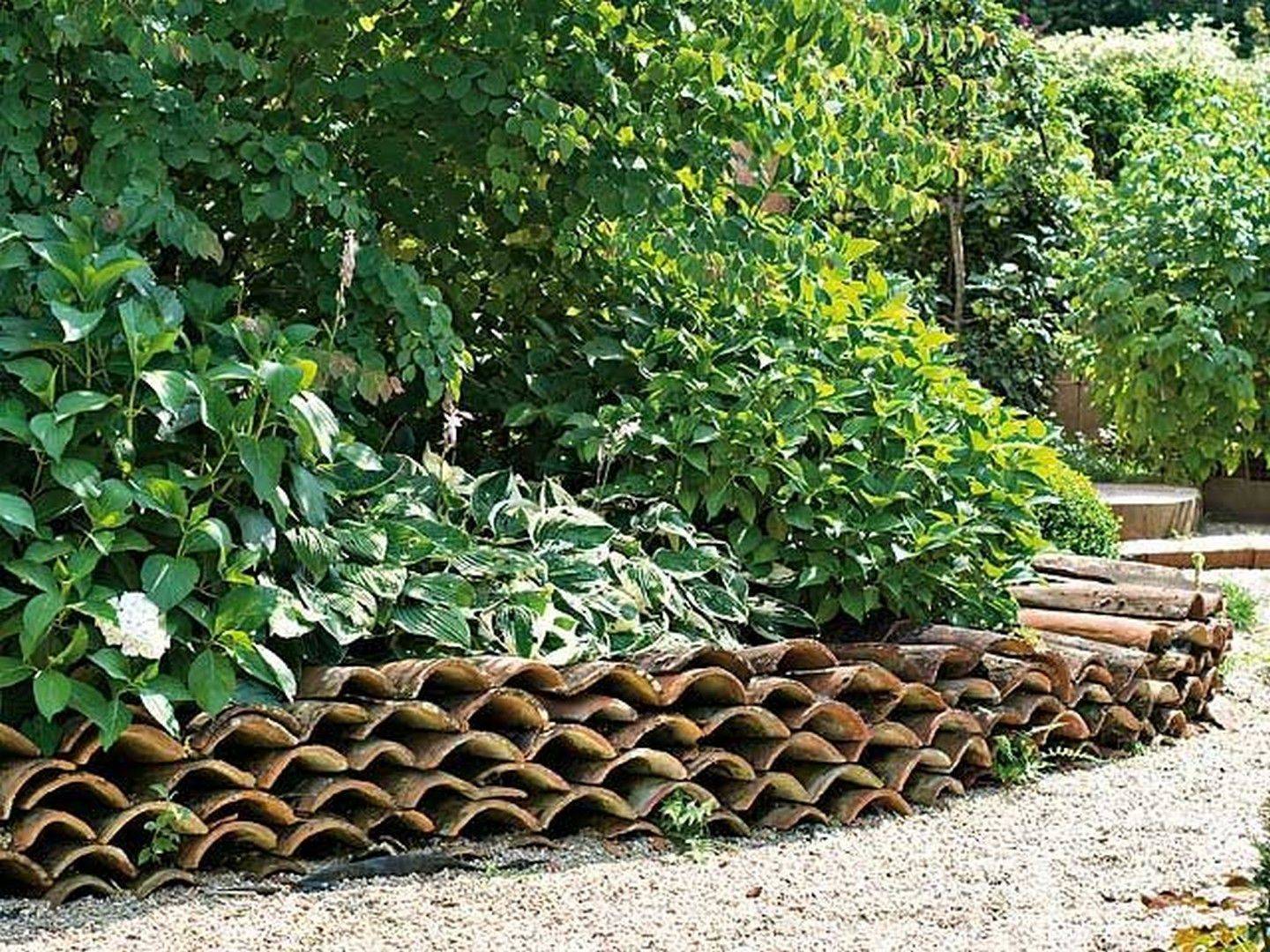 19 Recycled Garden Edging Ideas You Must Look | SharonSable