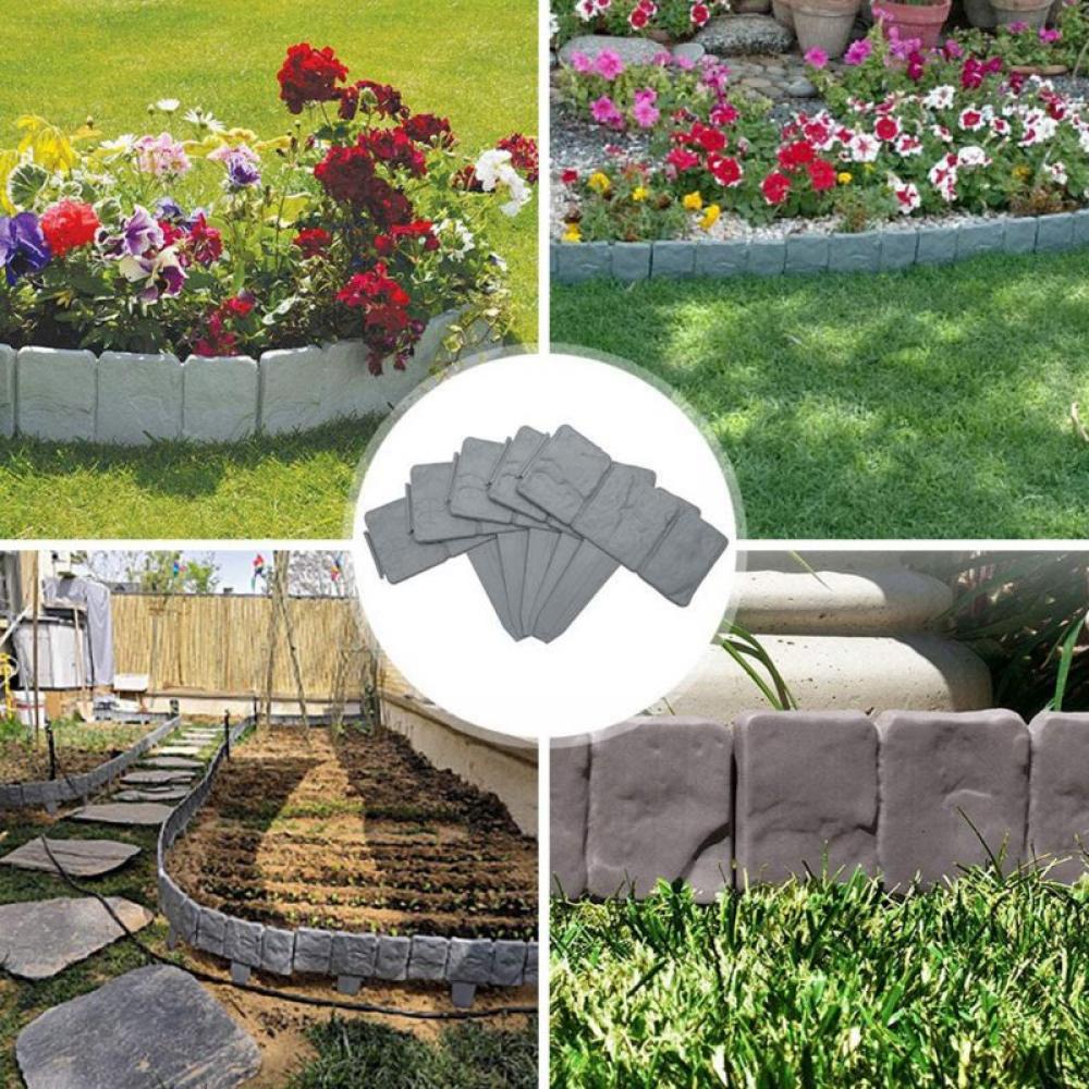 17 PVC Garden Border Edging Ideas For This Year | SharonSable