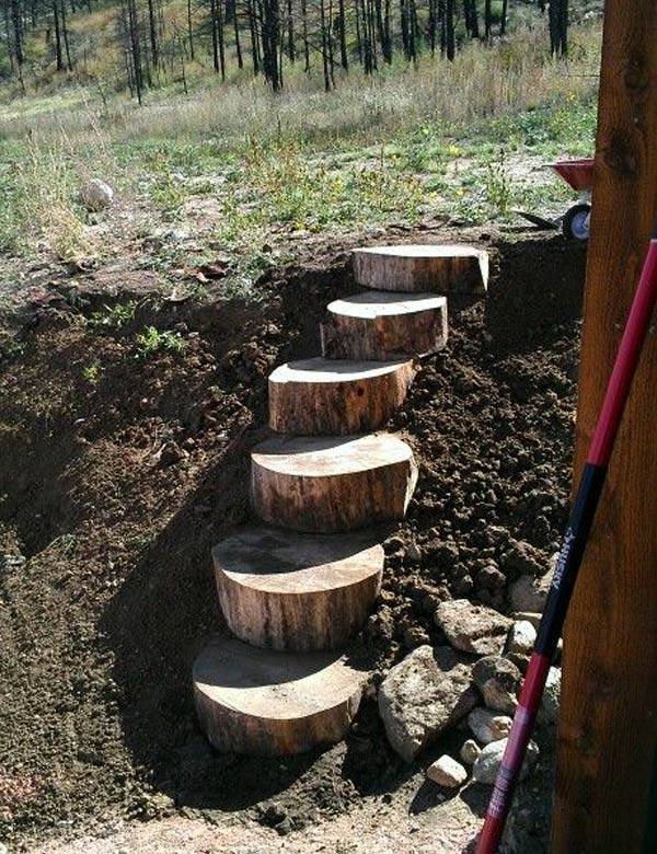 19 Tree Log DIY Projects for Your Garden Ideas To Try This Year ...
