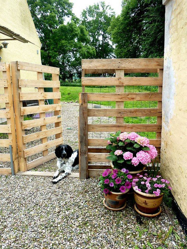 24 DIY Garden Pallet Fence Project Ideas Worth a Look | SharonSable
