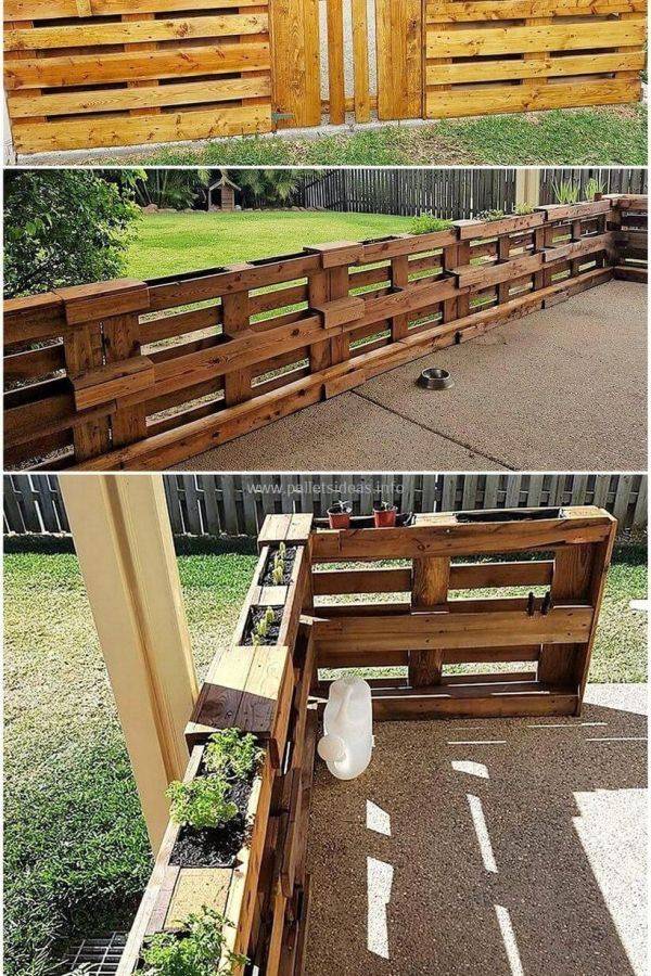 24 DIY Garden Pallet Fence Project Ideas Worth a Look | SharonSable