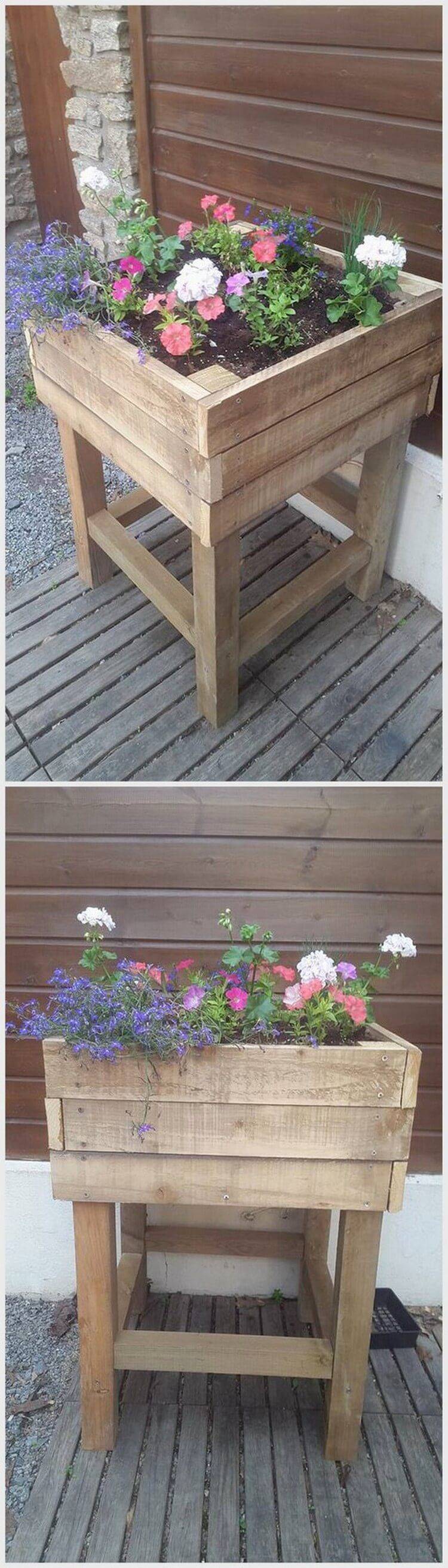 25 Pallet Garden Box Project Ideas You Cannot Miss | SharonSable