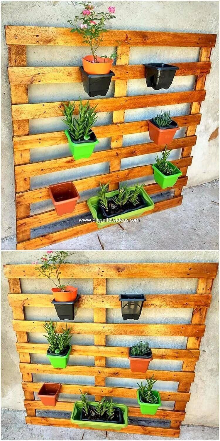 21 DIY Pallet Wall Garden Ideas You Gonna Love | SharonSable