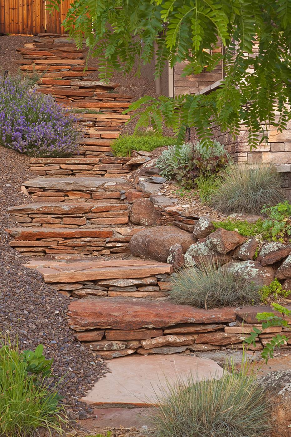 25 Rustic Garden Steps Ideas For This Year | SharonSable
