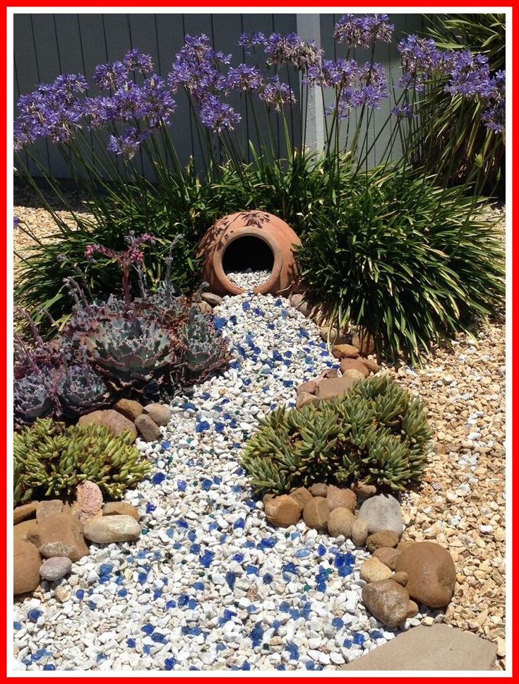 16 Colorful Rock Garden Ideas For This Year | SharonSable