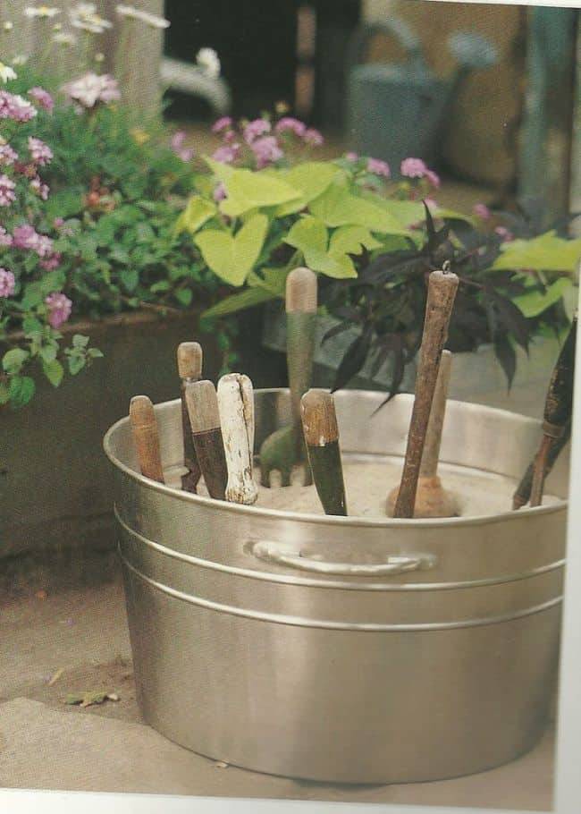 21 Bucket Garden Ideas To Try This Year | SharonSable