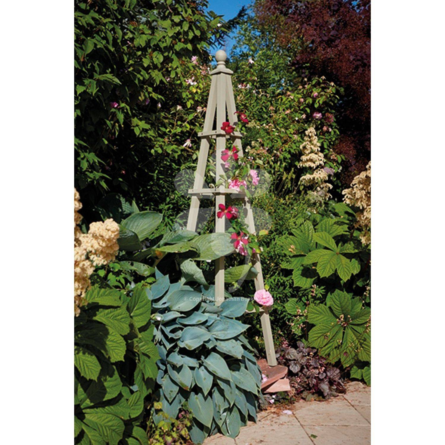 19 Garden Obelisk Ideas Worth a Look | SharonSable