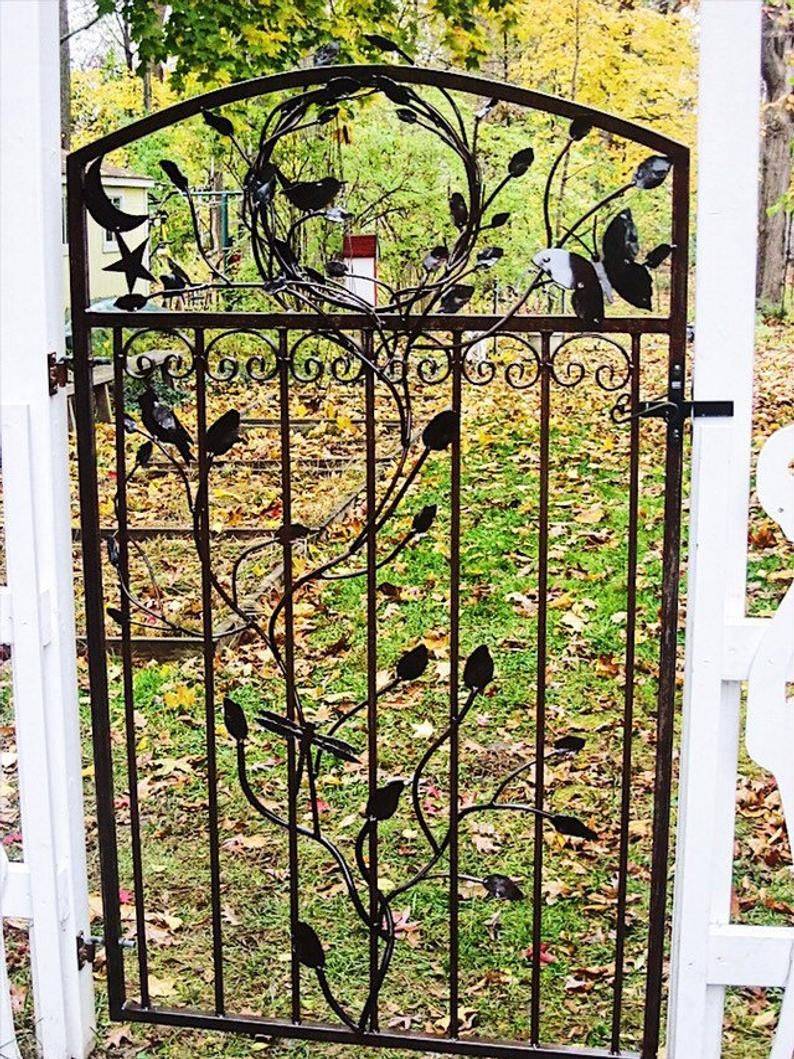 21 Iron Garden Gates Ideas Worth a Look | SharonSable