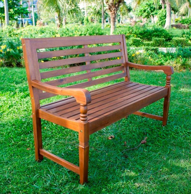 21 Simple Garden Bench Ideas You Should Check | SharonSable