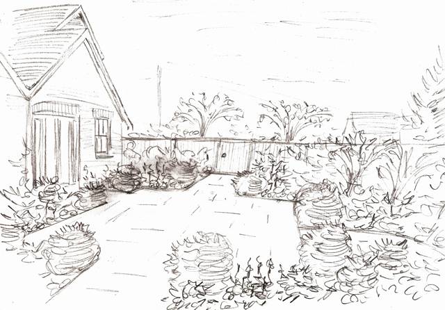 18 Garden Line Drawing Ideas Worth a Look | SharonSable