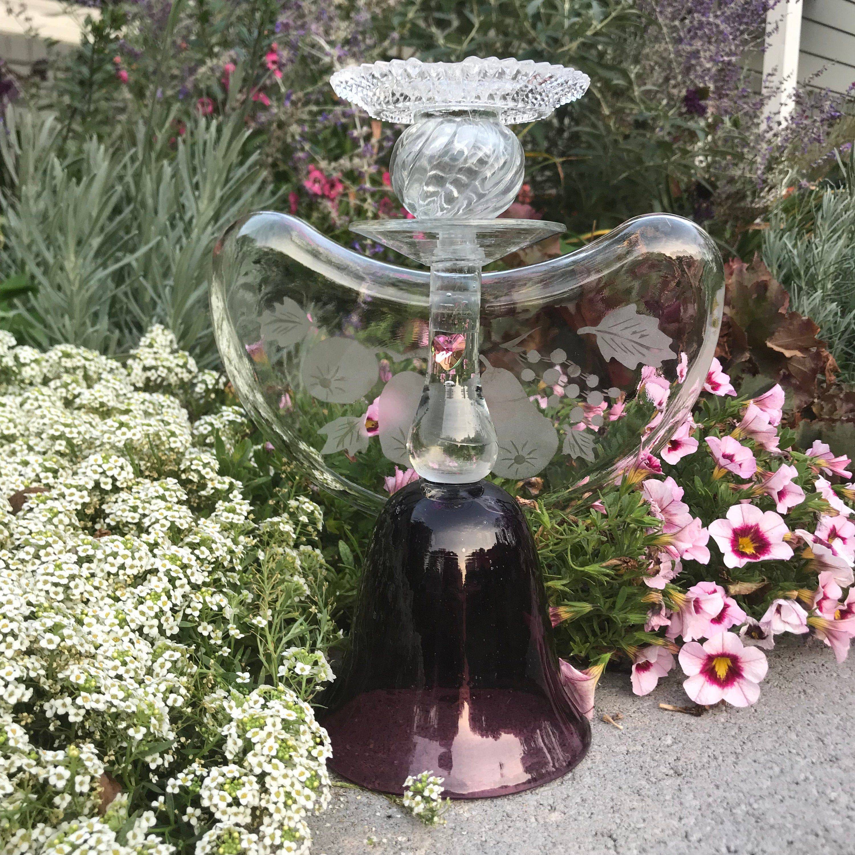 21 Repurposed Glass Garden Art Ideas To Consider | SharonSable 21 Repurposed Glass Garden Art Ideas To Consider | SharonSable