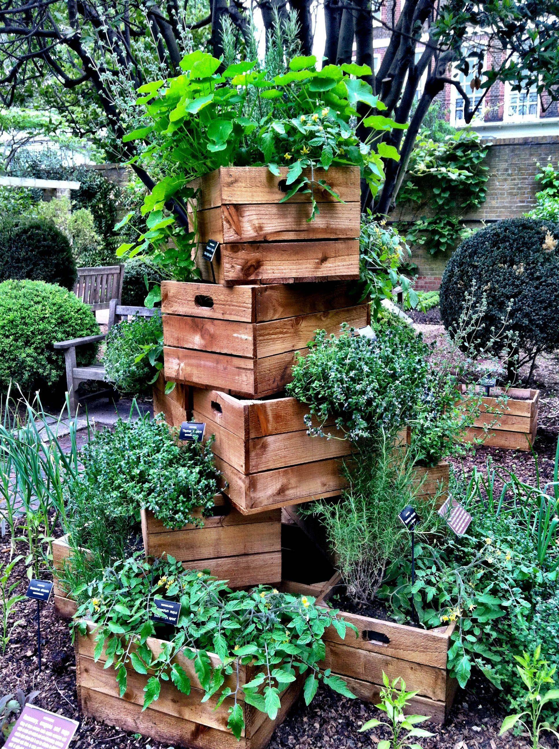 17 Stacked Herb Garden Ideas To Consider | SharonSable