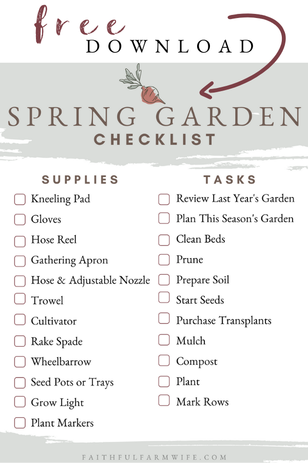 19 Printable Spring Gardening Tips Ideas Worth a Look | SharonSable
