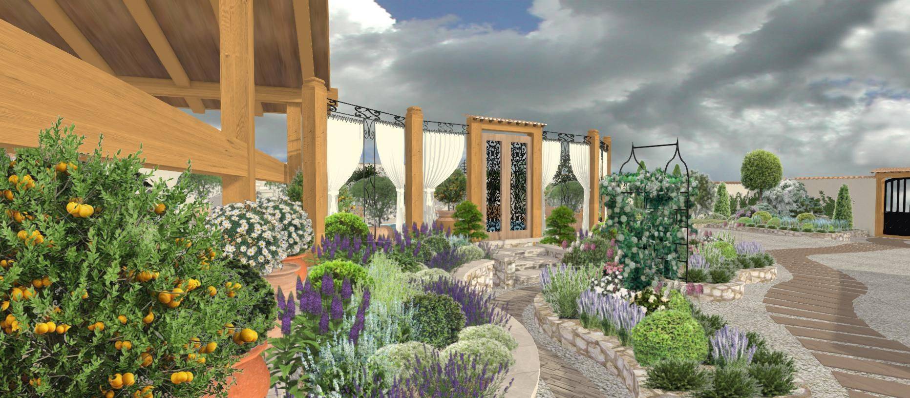 23 Provence Garden Design Ideas You Must Look | SharonSable