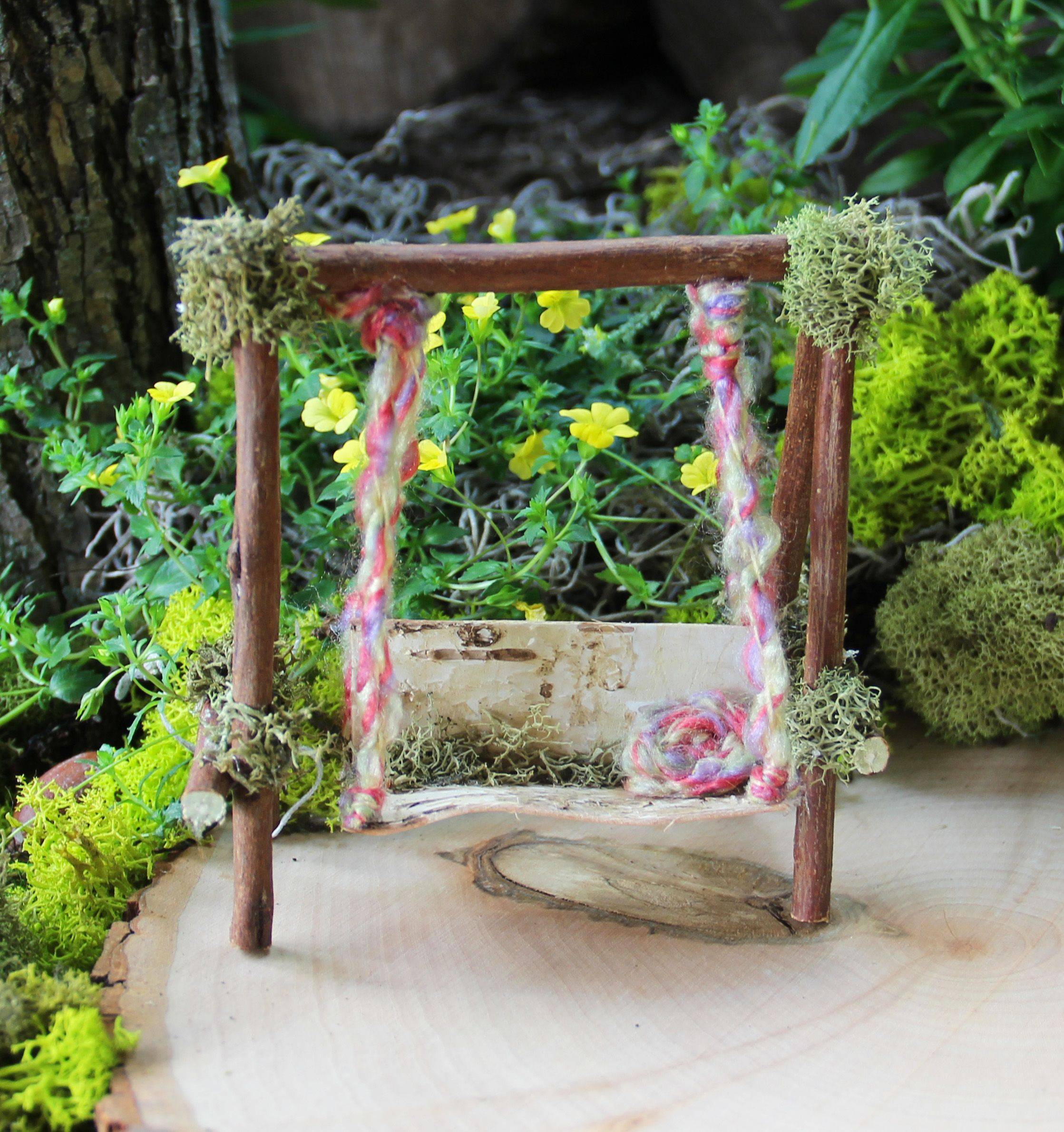 19 Fairy Garden Bench Ideas You Gonna Love | SharonSable