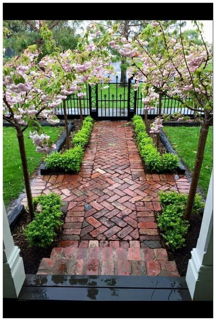 22 Garden Front Yard Courtyard Design Ideas For This Year | SharonSable