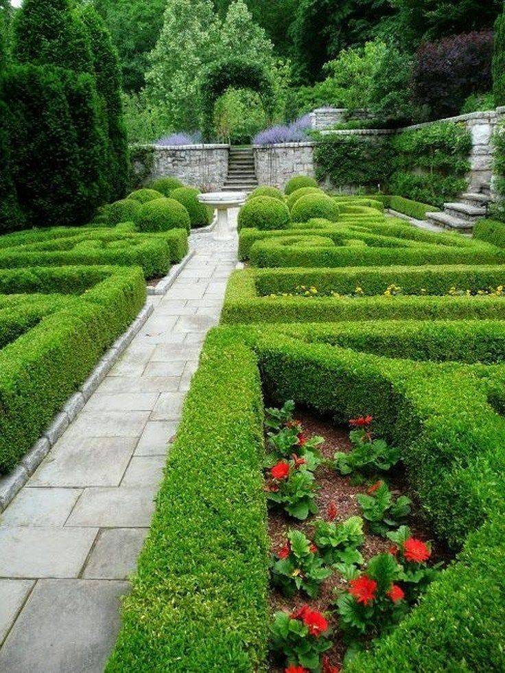 22 Simple Formal Garden Ideas You Cannot Miss | SharonSable