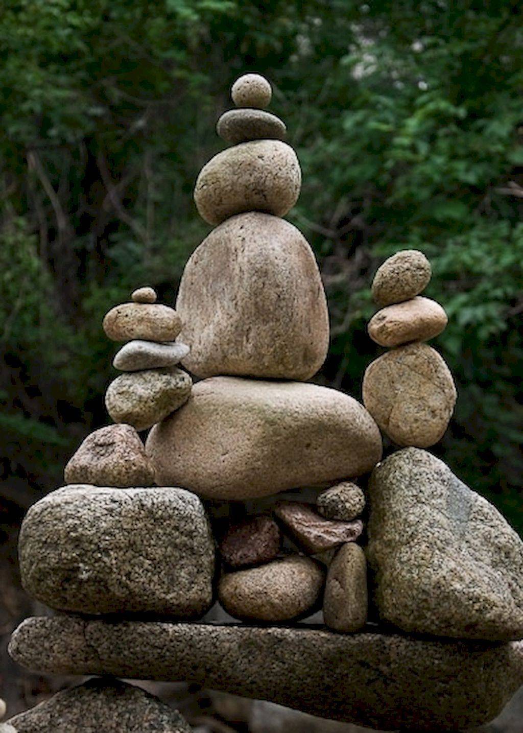 19 Garden Rock Sculptures Ideas You Cannot Miss | SharonSable