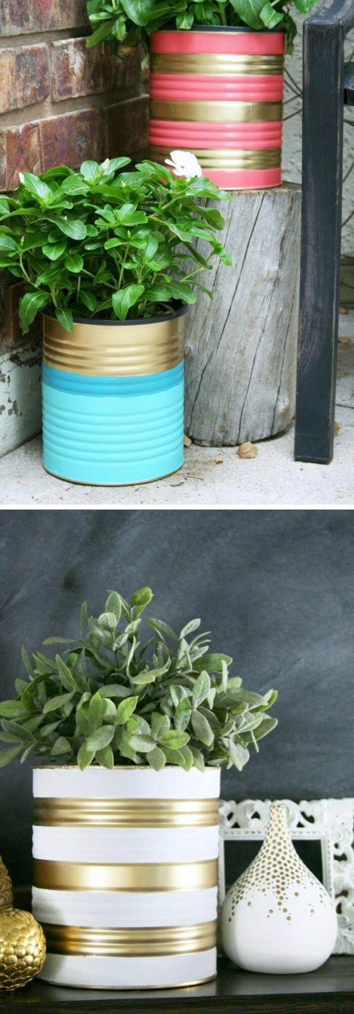 23 Garden Tin Cans Upcycle Ideas Worth a Look | SharonSable