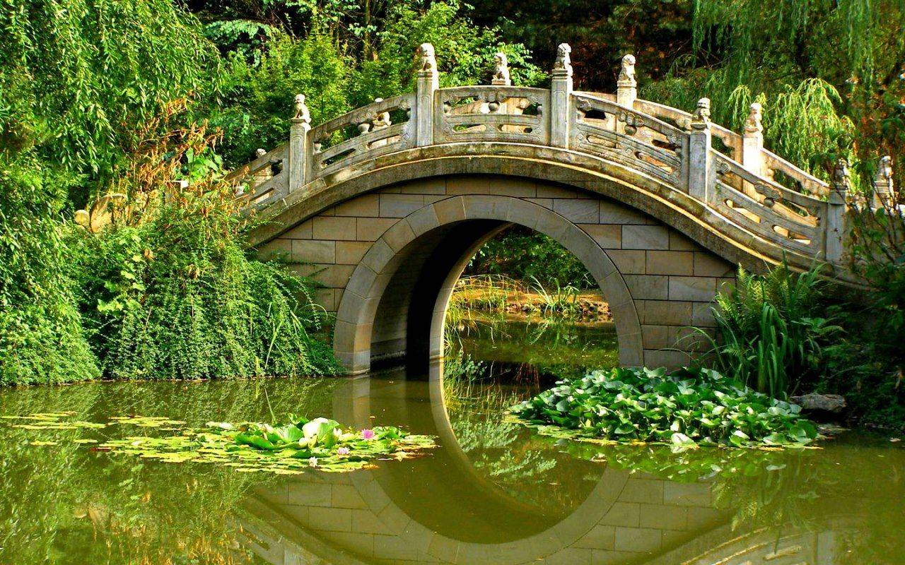 23 Chinese Garden Bridge Ideas To Consider | SharonSable