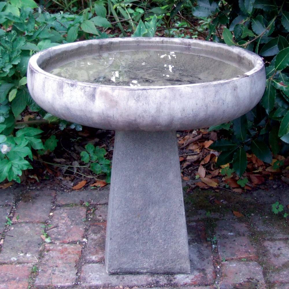 20 Stone Bird Bath Garden Ideas You Gonna Love | SharonSable