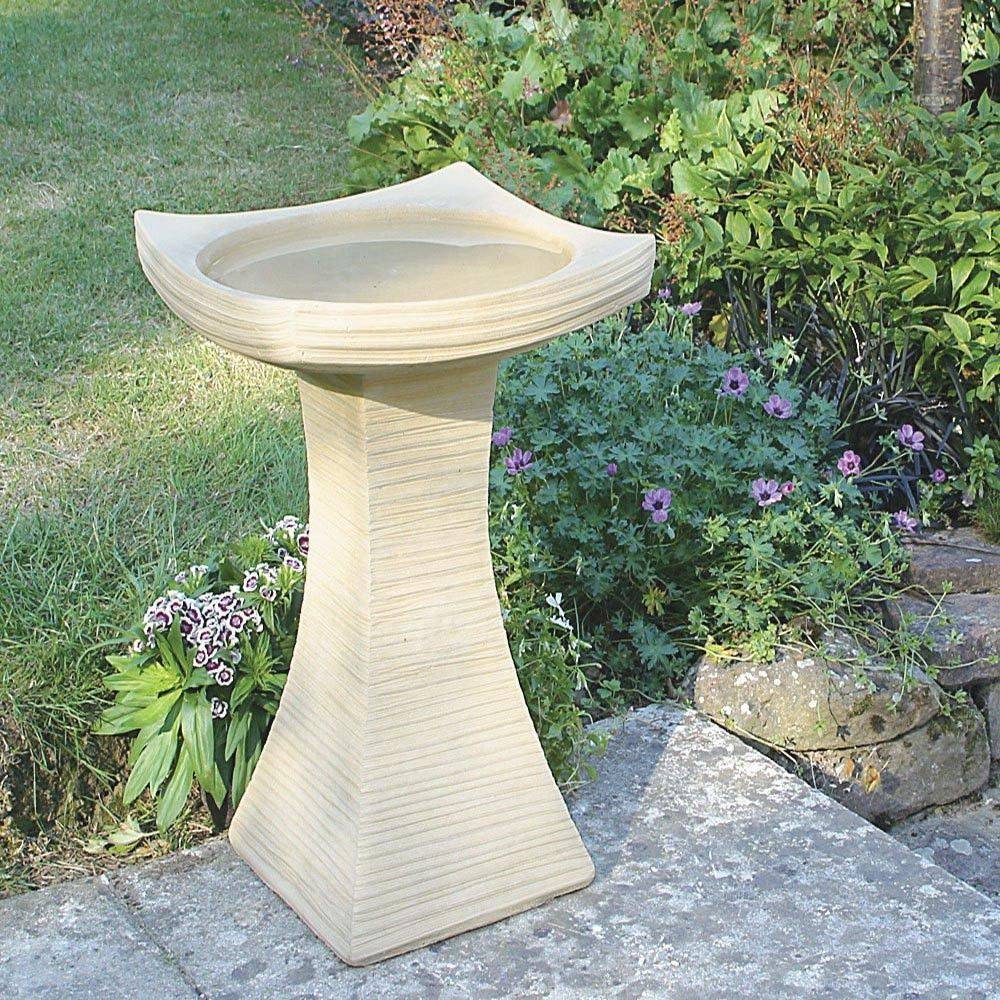 20 Stone Bird Bath Garden Ideas You Gonna Love | SharonSable