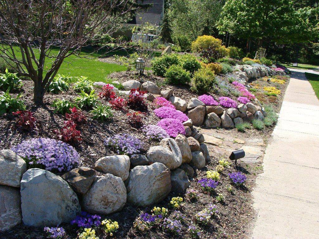 18 Flower Garden with Rocks Ideas To Try This Year | SharonSable