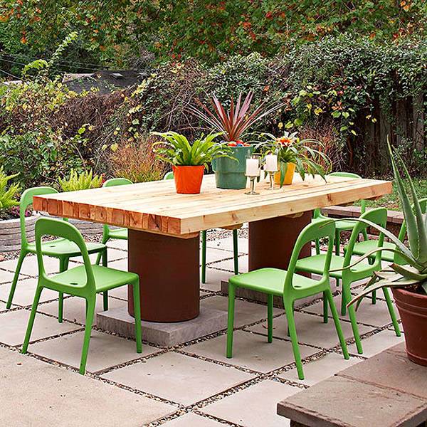 21 DIY Garden Table Ideas Worth a Look | SharonSable