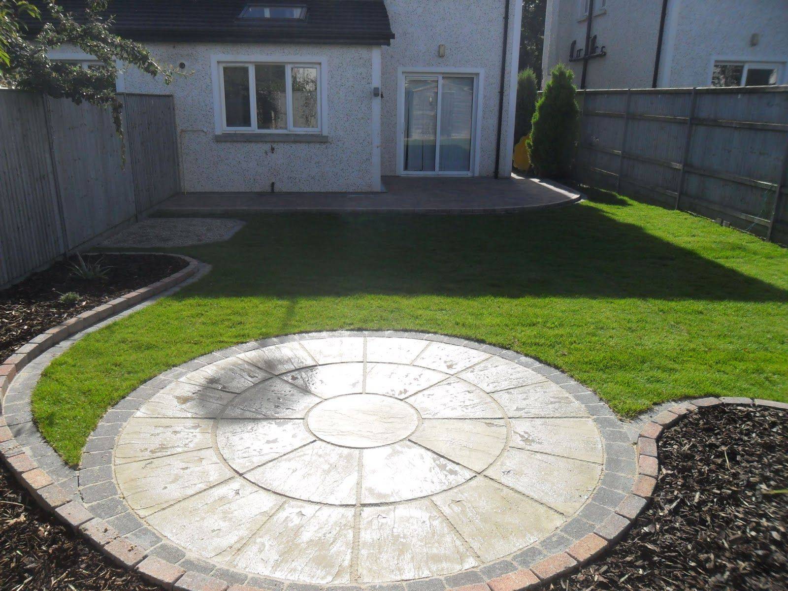 22 Garden Patio Circle Ideas You Should Look | SharonSable