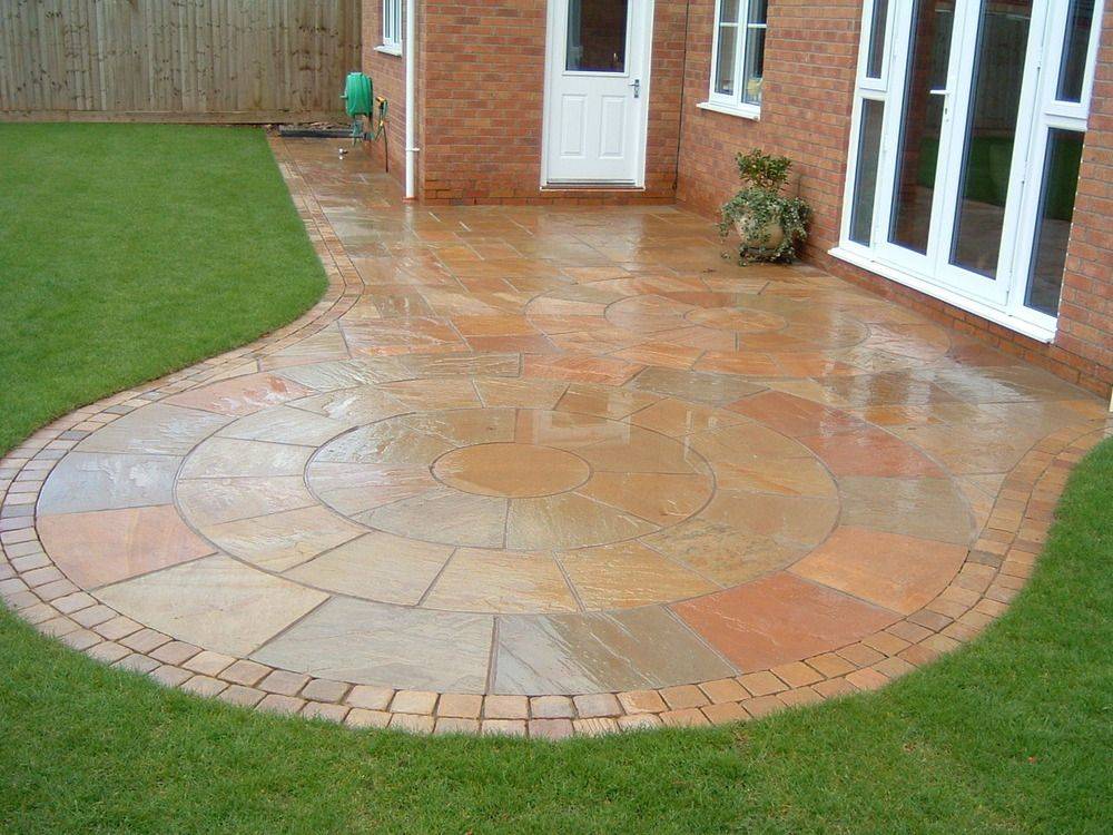 22 Garden Patio Circle Ideas You Should Look | SharonSable