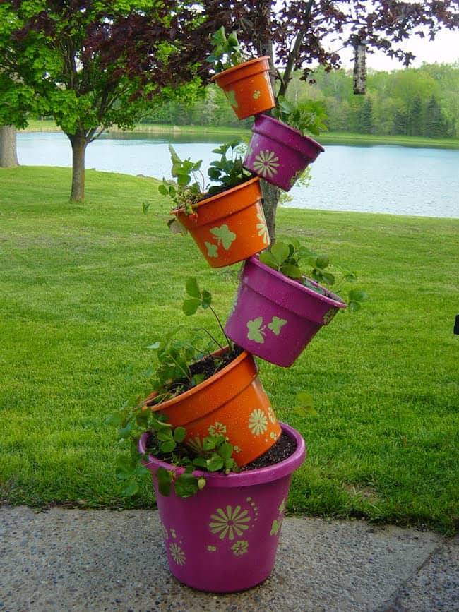 24 Build Your Own Tower Garden Ideas You Should Check | SharonSable