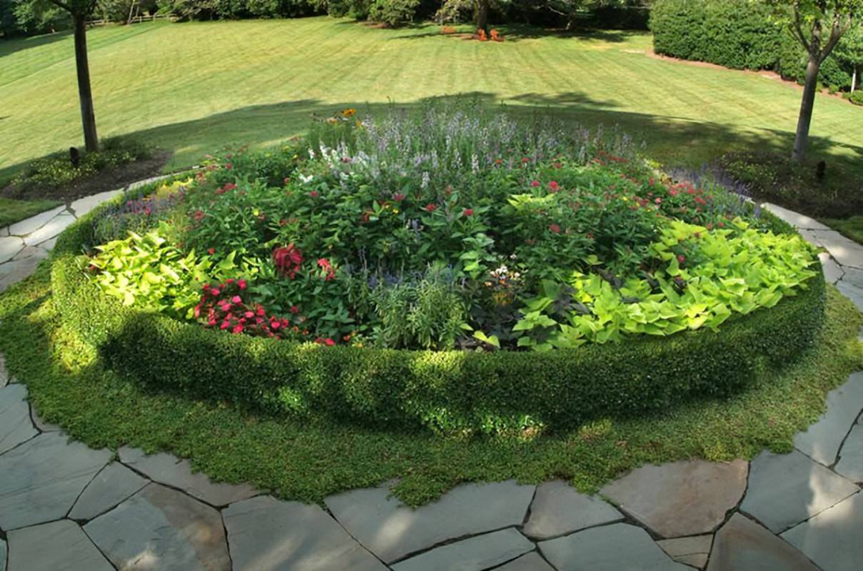 19 Round Garden Bed Design Ideas You Must Look | SharonSable