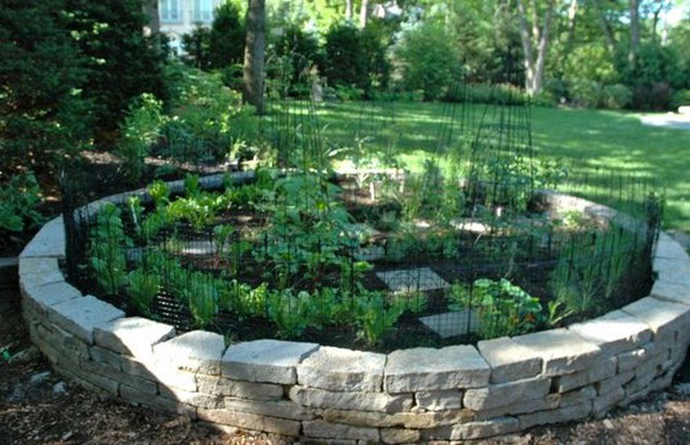 16 Round Vegetable Garden Design Ideas For This Year | SharonSable