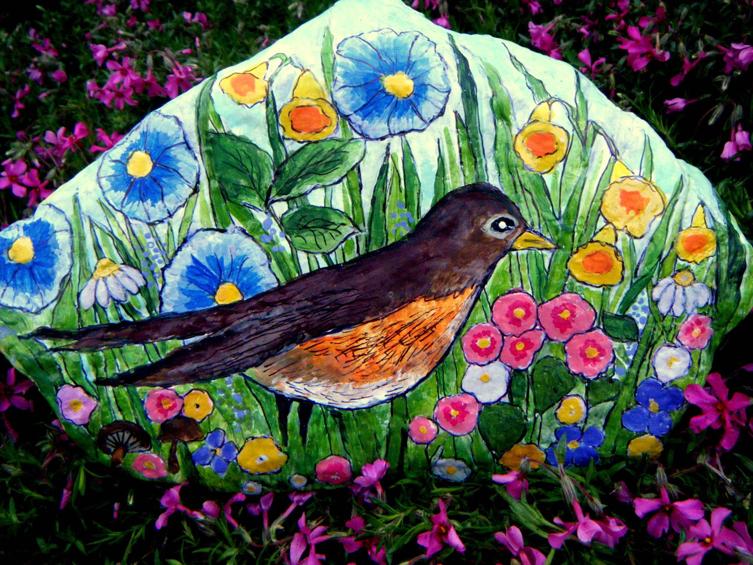 22 Spring Garden Painting Ideas You Must Look | SharonSable