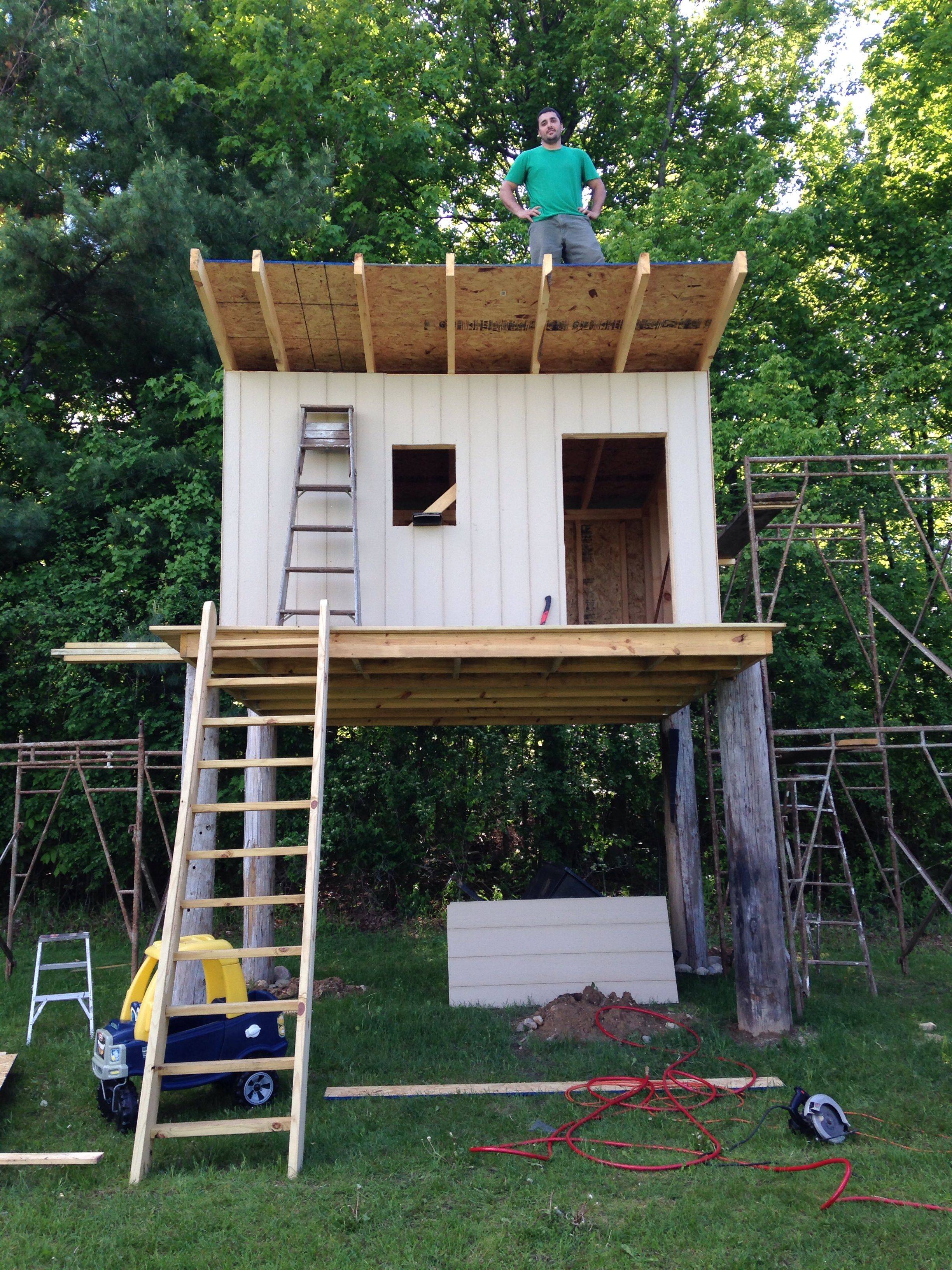 24 Garden Tree House Ideas You Must Look | SharonSable