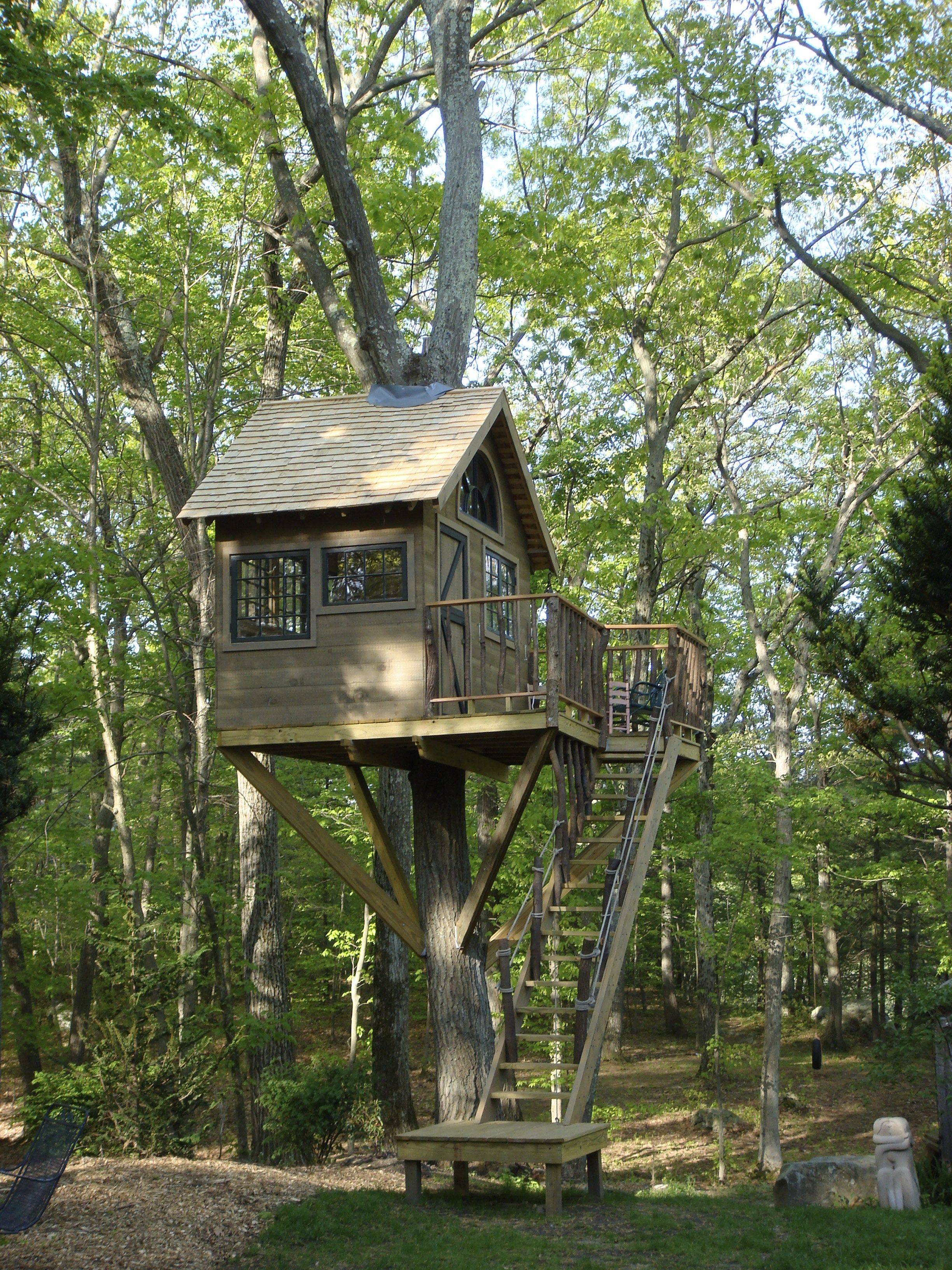 24 Garden Tree House Ideas You Must Look | SharonSable