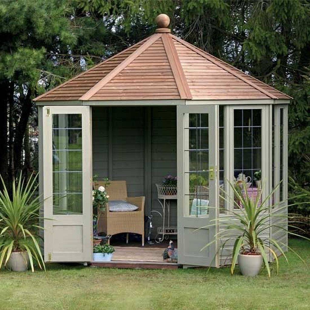 22 Small Garden Summer House Ideas You Must Look | SharonSable