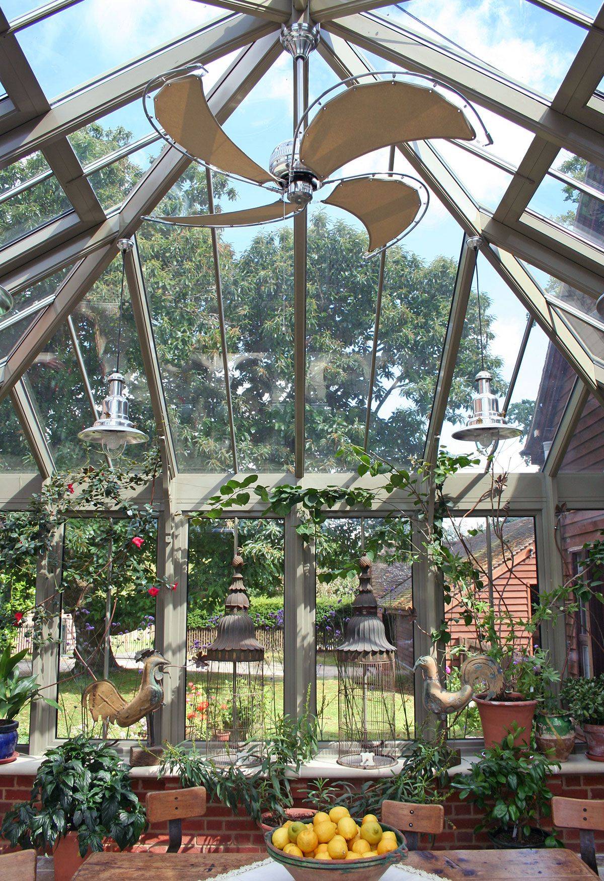 26 Garden Conservatory Greenhouse Room Ideas You Should Look | SharonSable