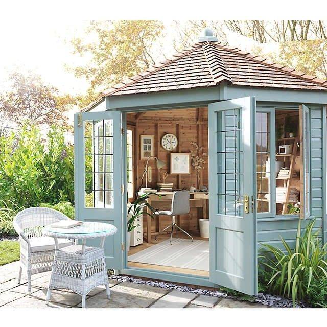 22 Garden Shed Office Ideas Worth a Look | SharonSable