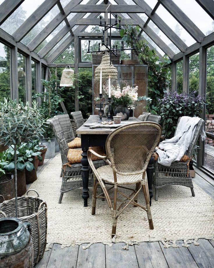 24 Winter Garden Conservatory Ideas To Try This Year | SharonSable