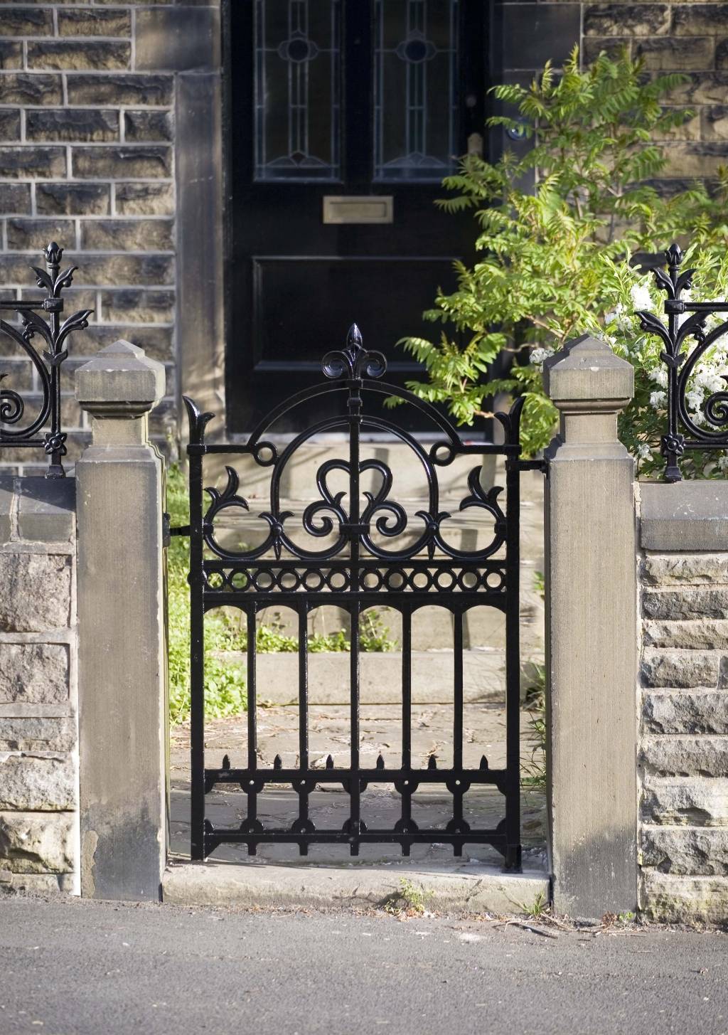 24 Wrought Iron Gates Entry Garden Ideas To Consider | SharonSable