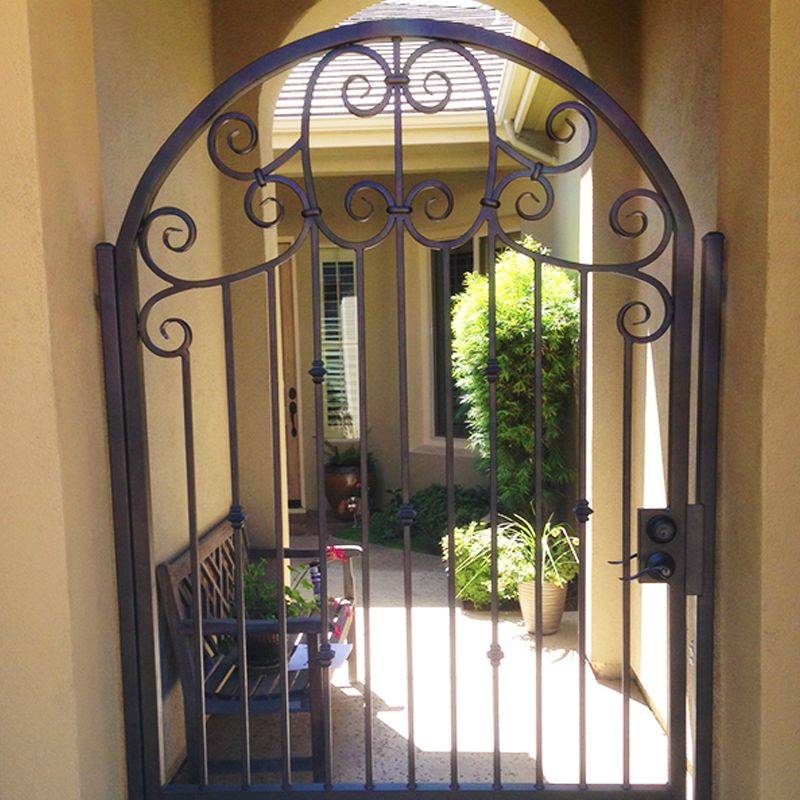 24 Wrought Iron Gates Entry Garden Ideas To Consider | SharonSable
