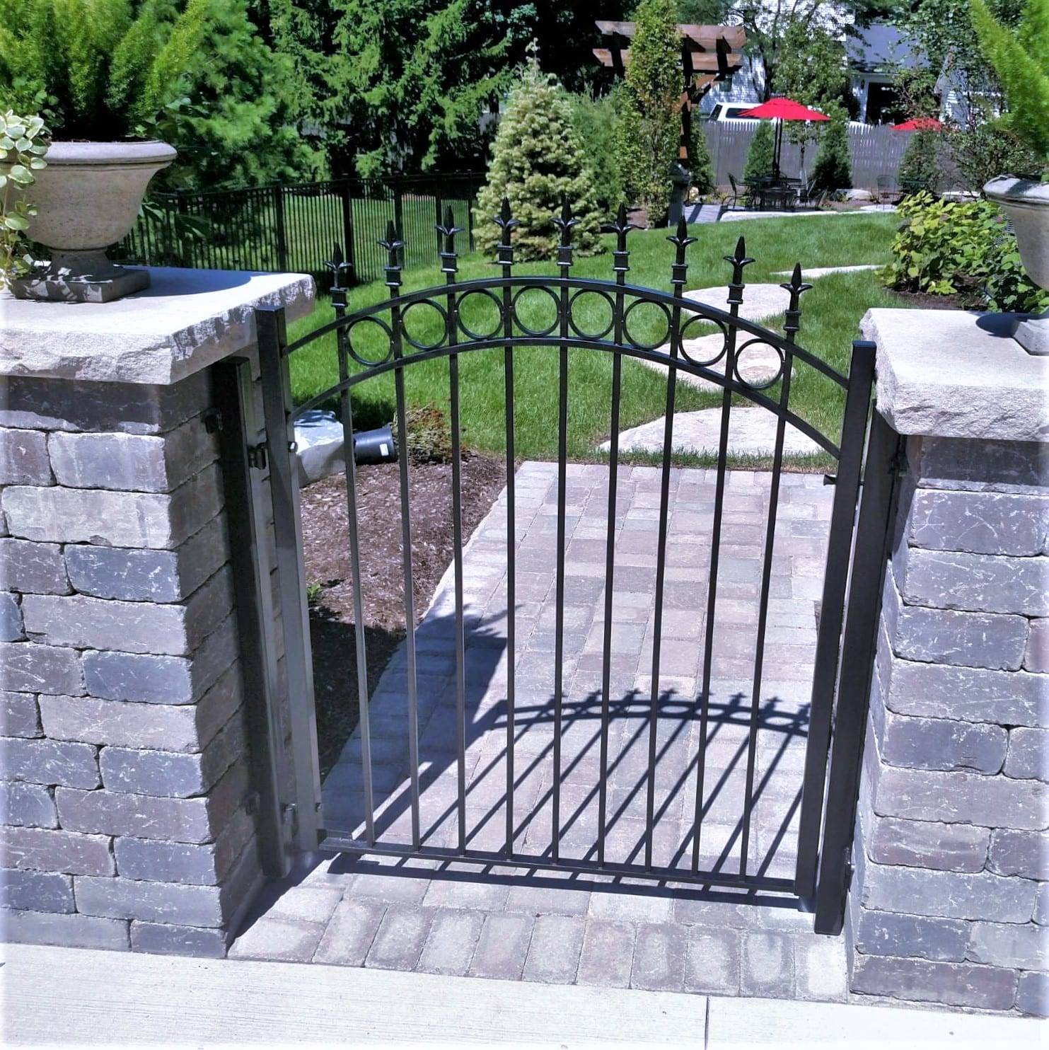 24 Wrought Iron Gates Entry Garden Ideas To Consider | SharonSable
