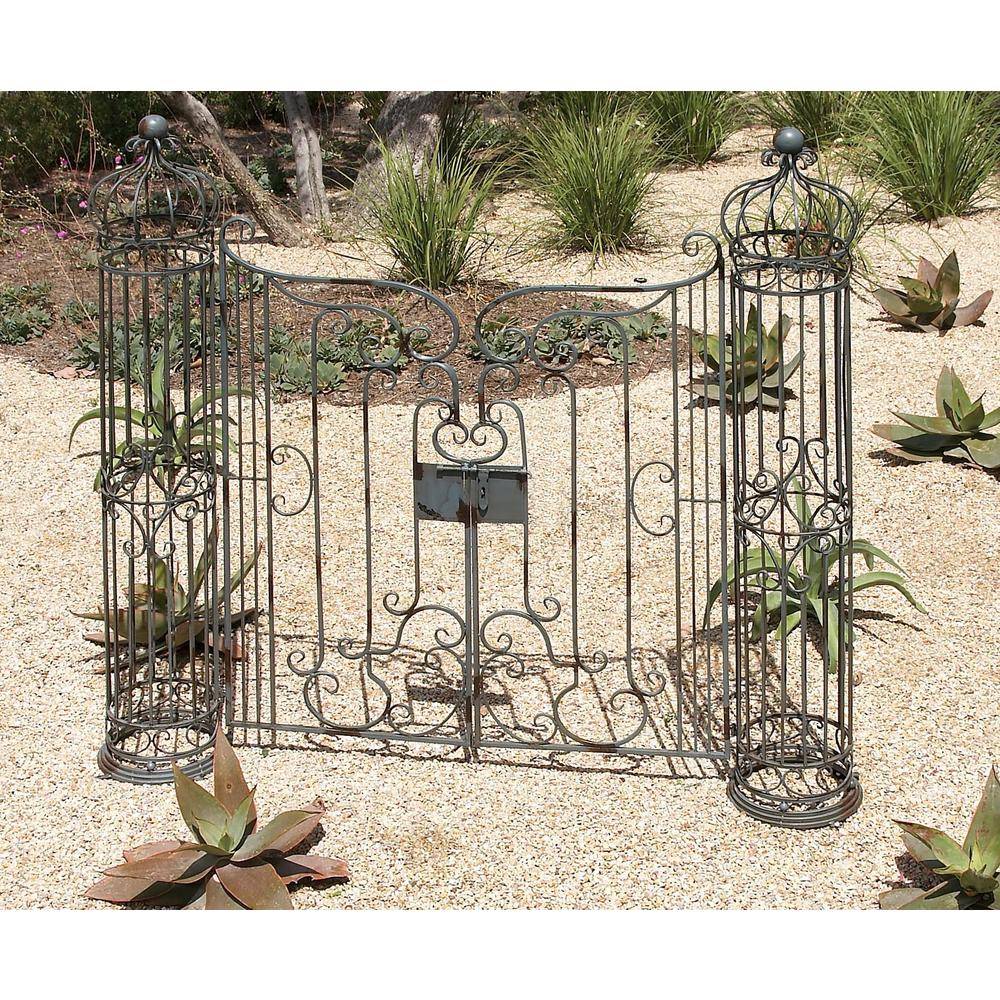 19 Wrought Iron Doors Garden Ideas You Cannot Miss | SharonSable