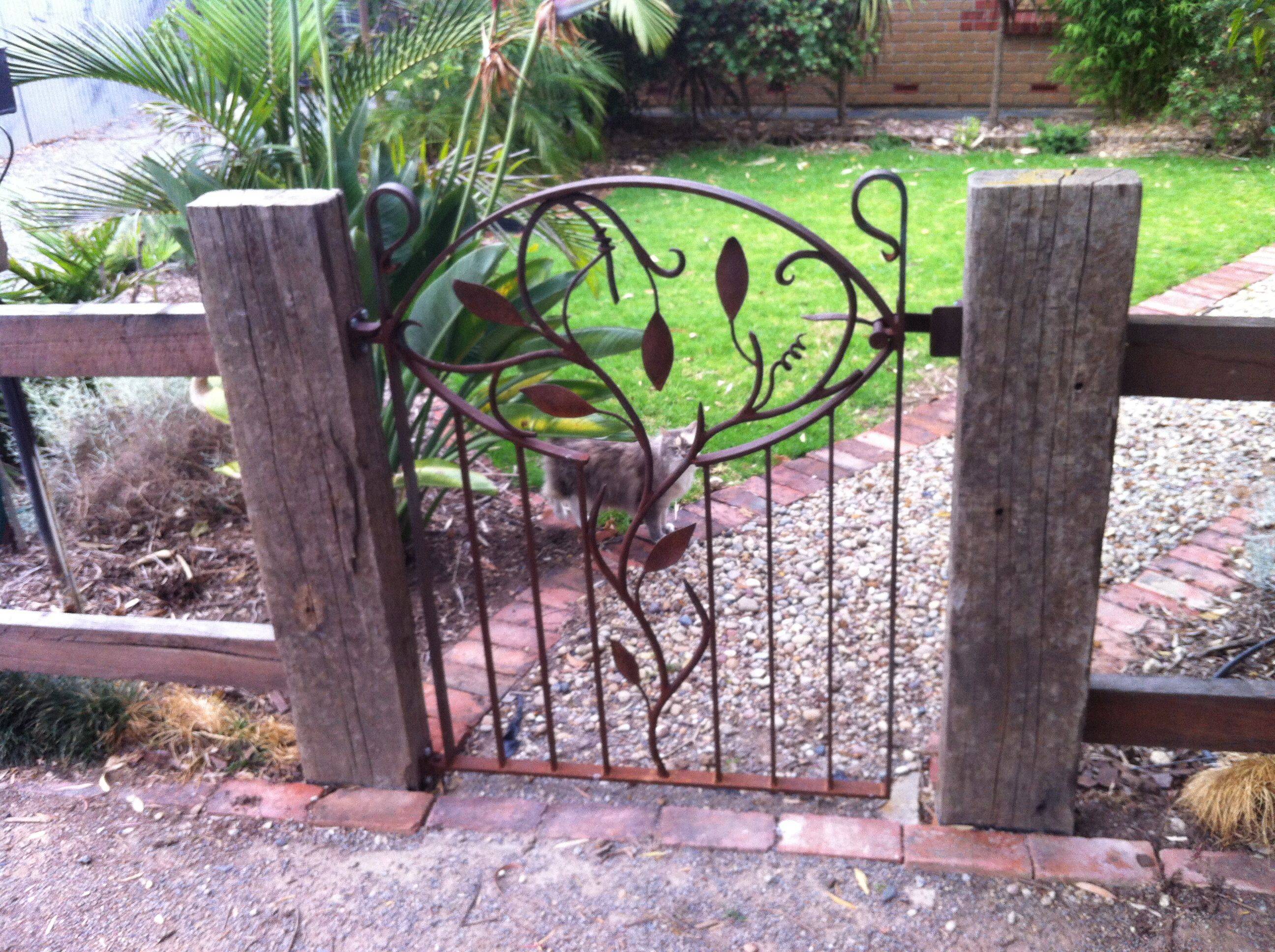 19 Wrought Iron Doors Garden Ideas You Cannot Miss | SharonSable
