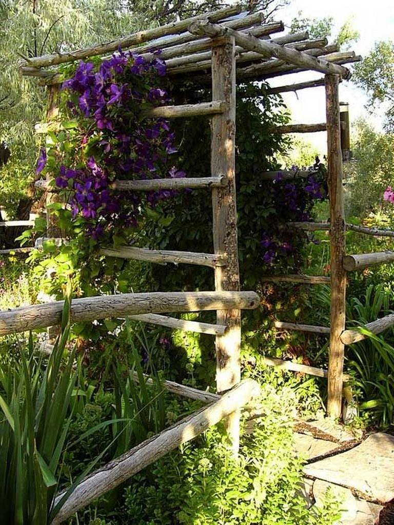 23 Rustic Iron Garden Gate Ideas To Try This Year | SharonSable