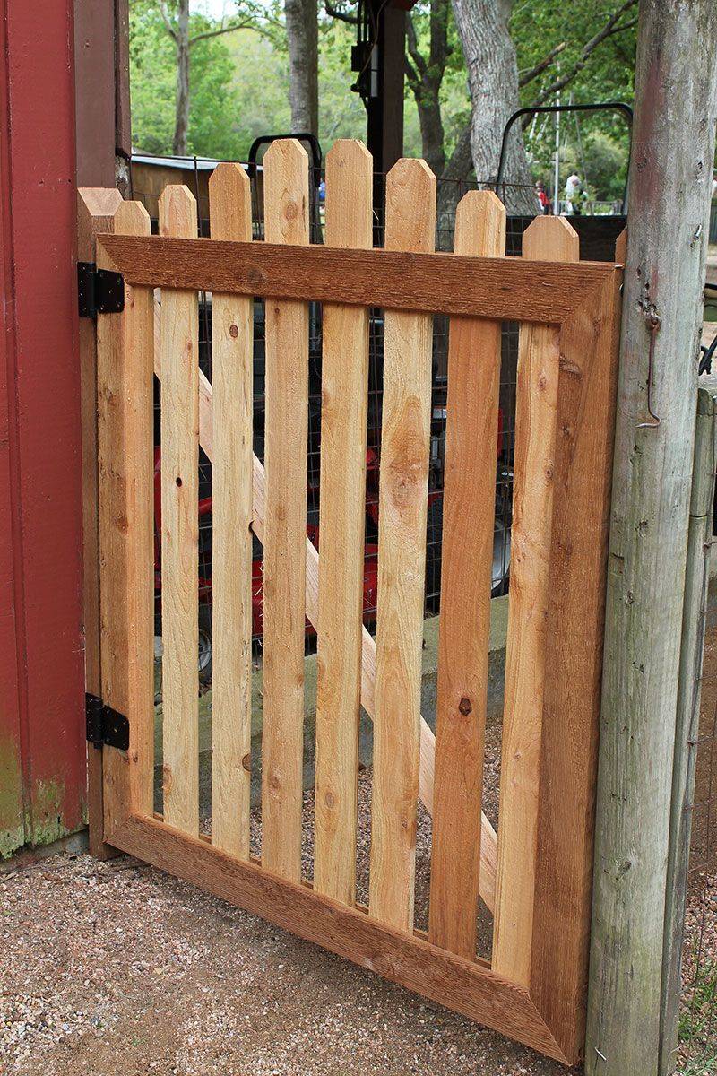 25 Wooden Garden Gate Fence Ideas You Must Look | SharonSable