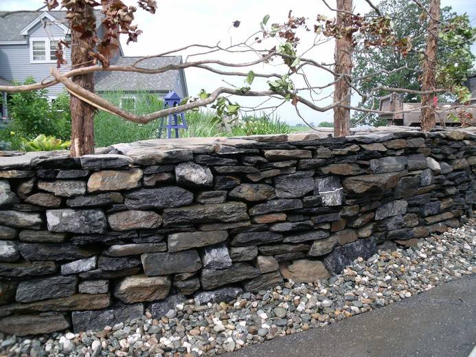 22 Stone Garden Fence Ideas For This Year | SharonSable